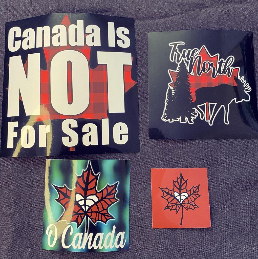 True North Canadian Moose Vinyl Sticker - Art of Maigan Lynn